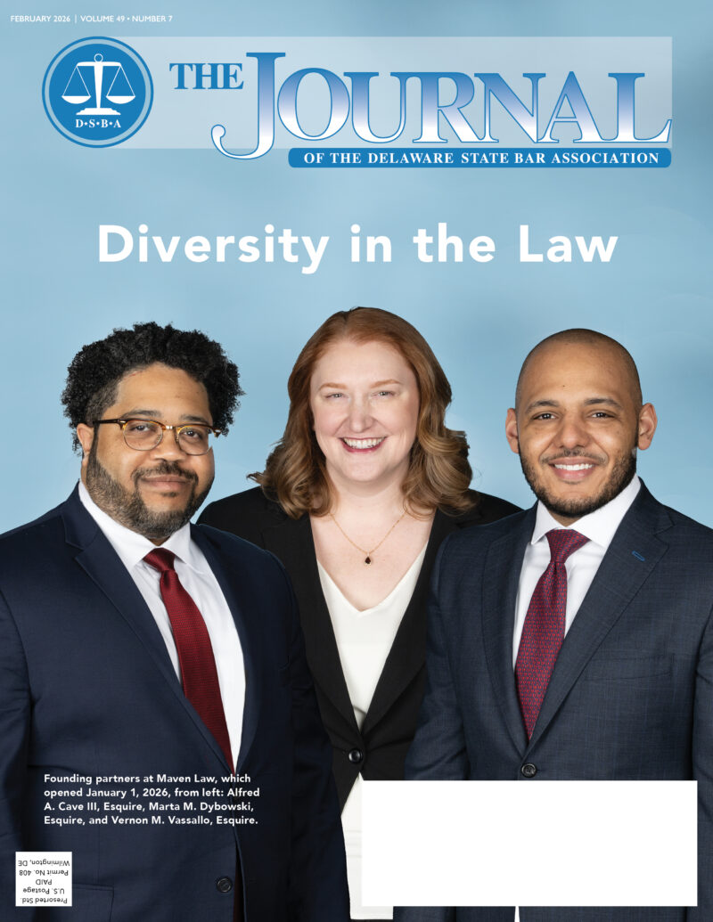 DSBA Bar Journal – Delaware State Bar Association
